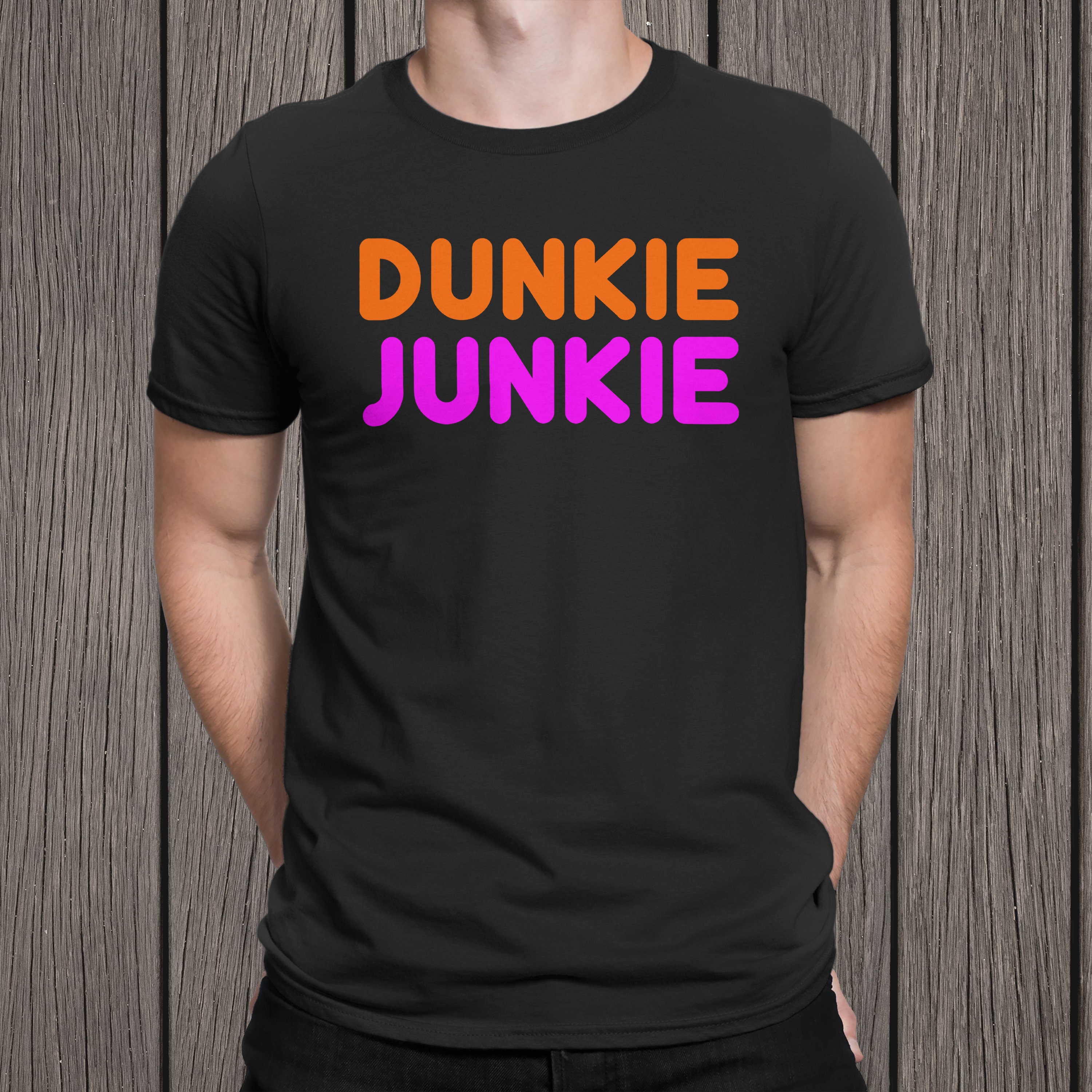 Dunkie Junkie Tshirt, Dunkin Donuts Shirt, Dunkin Donuts Coffee, Dunkin ...
