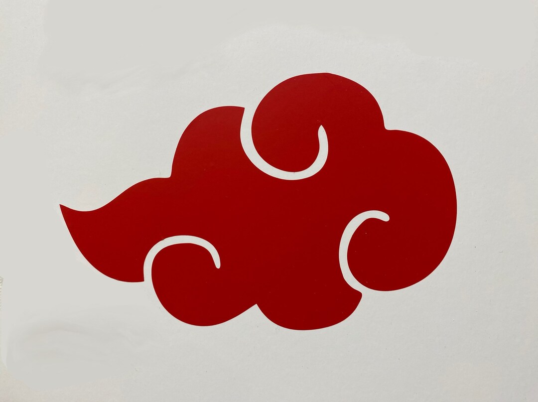 Akatsuki Cloud Decal - Etsy