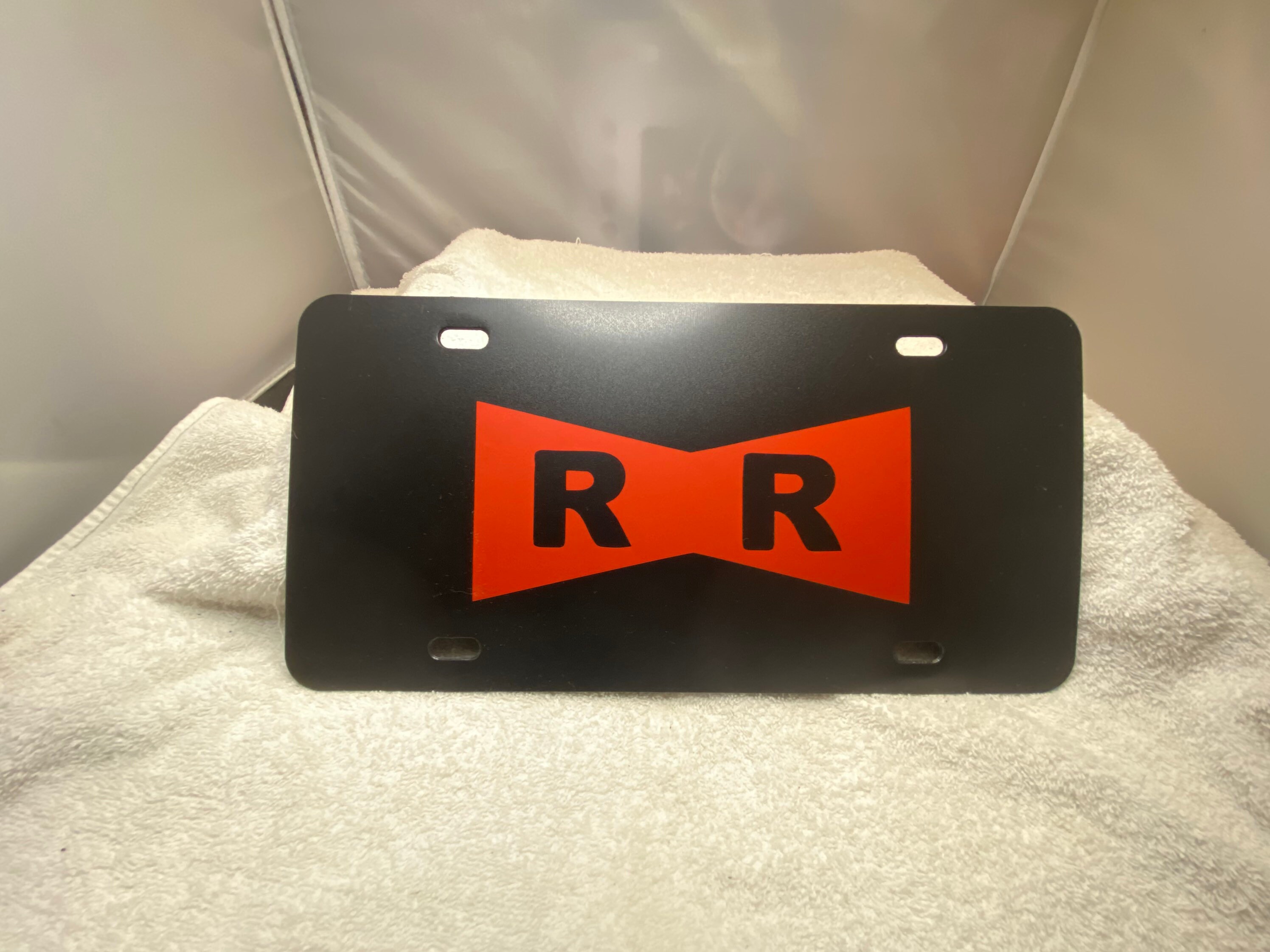 Dragon Ball Z Red Ribbon Army License Plate - Etsy