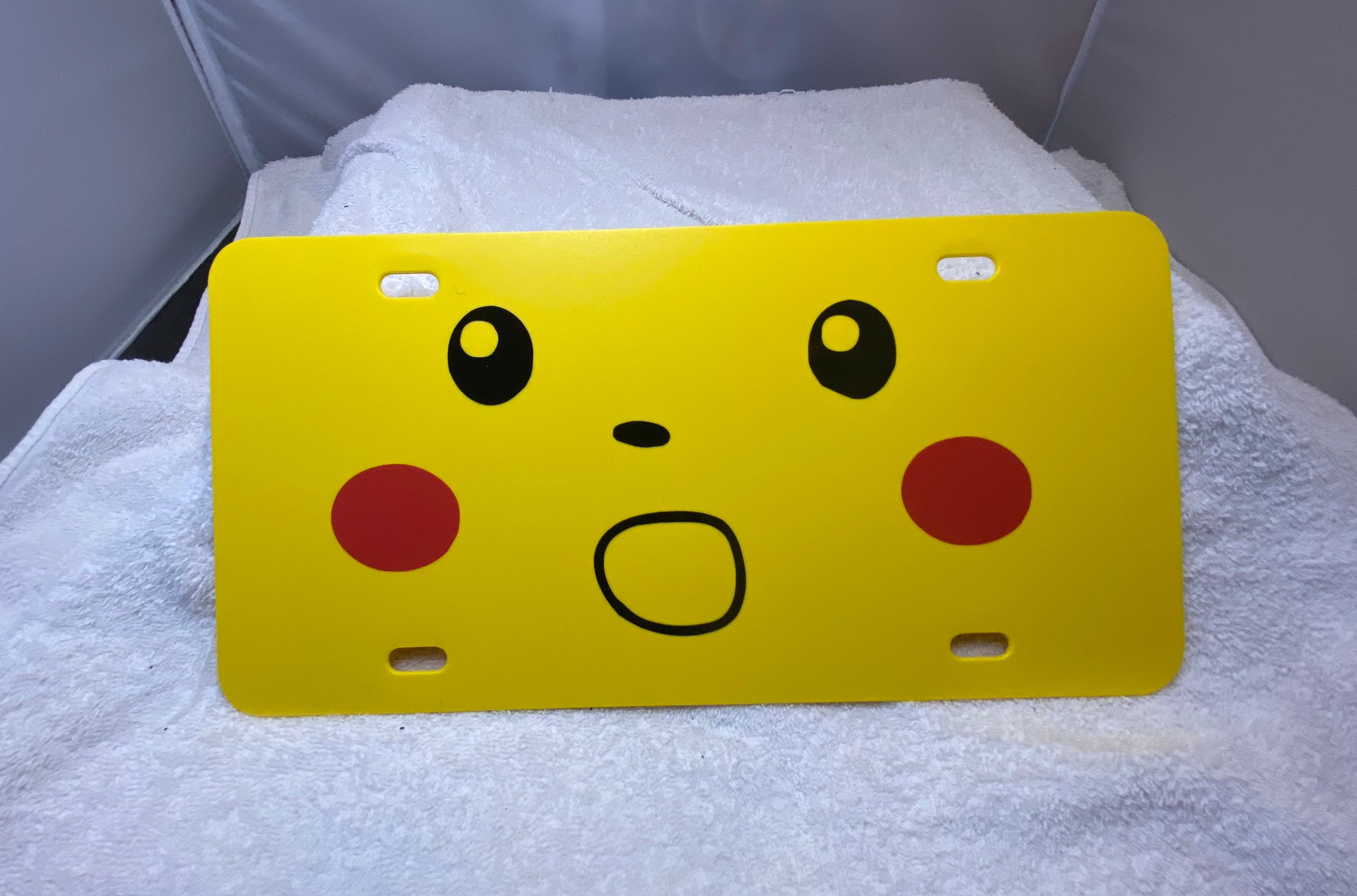 Suprised Pikachu Meme License Plate - Etsy