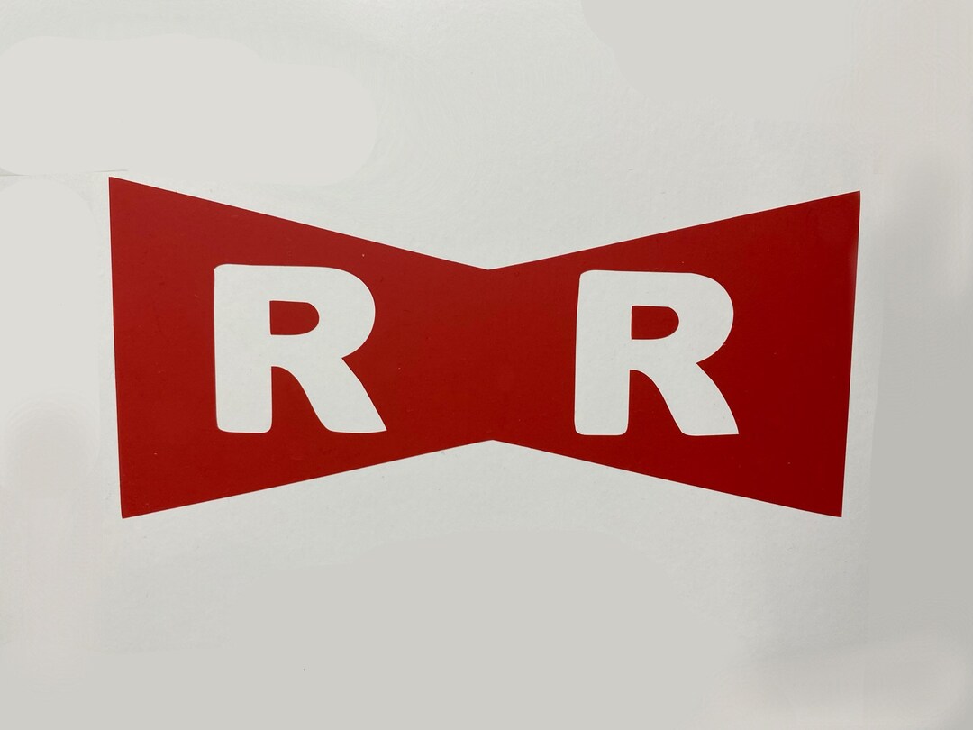 Dragon Ball Z Red Ribbon Army Decal - Etsy