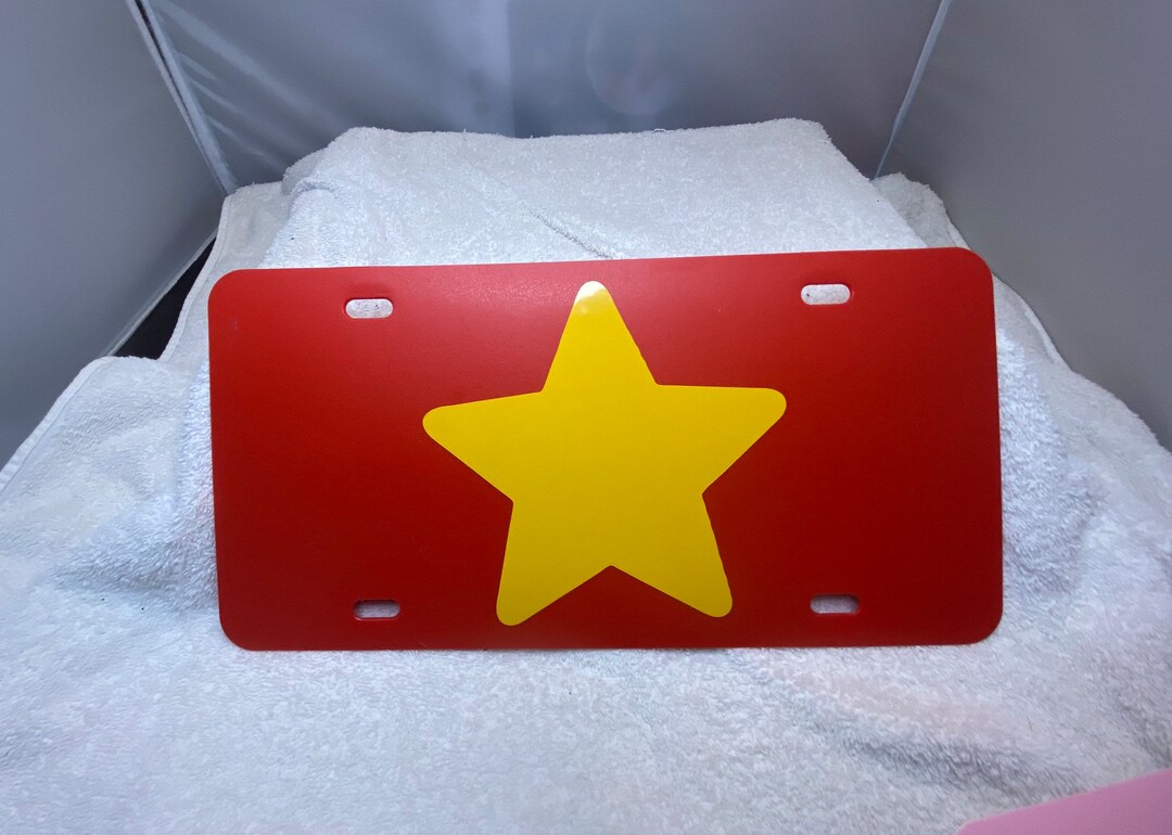 Steven Universe Star License Plate - Etsy