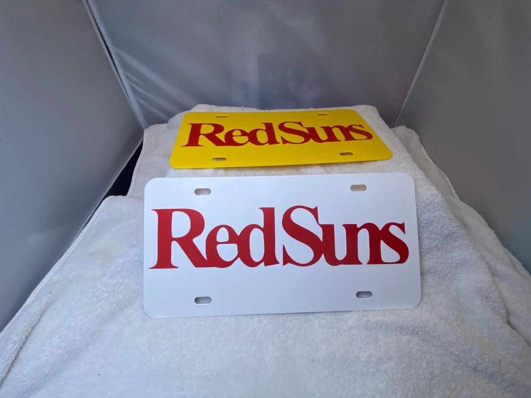 Initial D Redsuns License Plate - Etsy