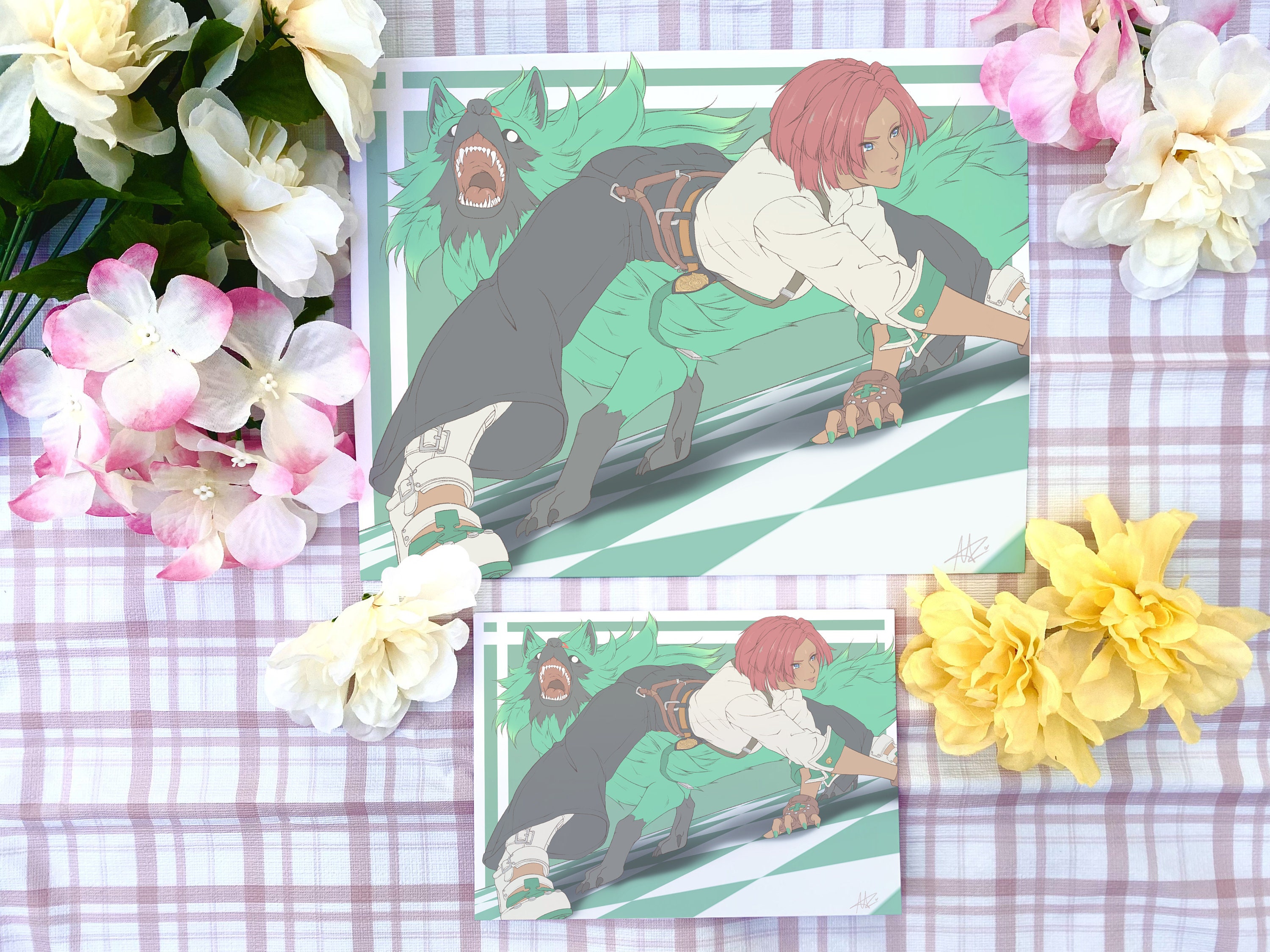 Giovanna & Rei Print || Guilty Gear -STRIVE- - Etsy