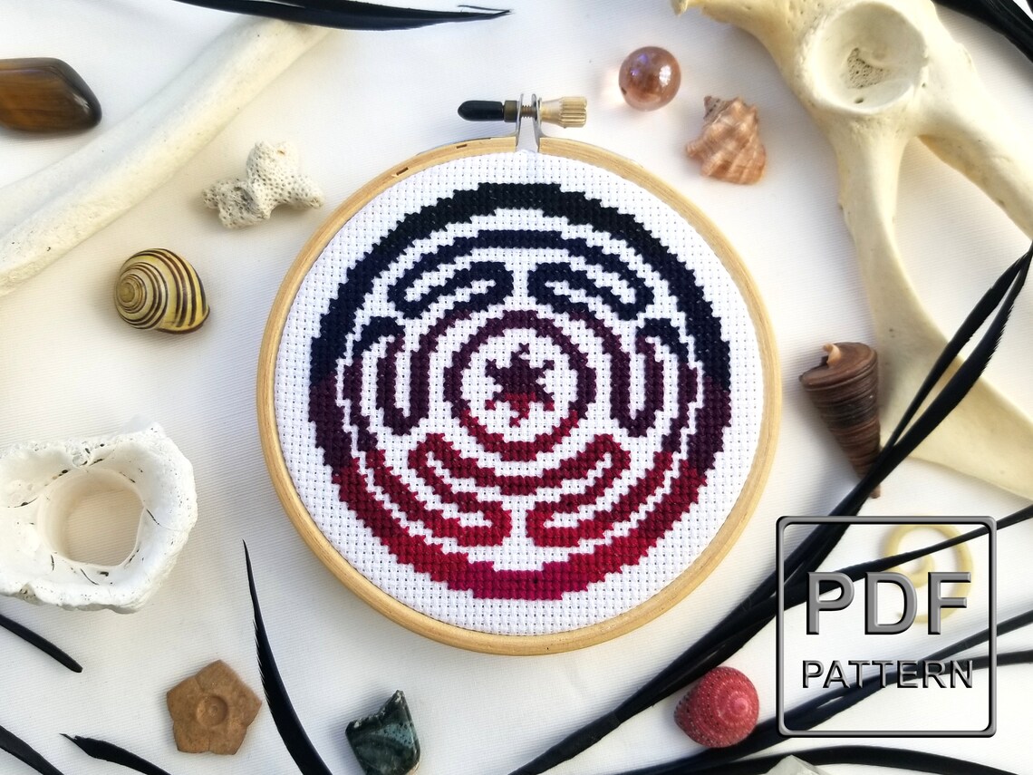 The Symbols of Life 5 Pattern Bundle PDF Pattern Cross - Etsy