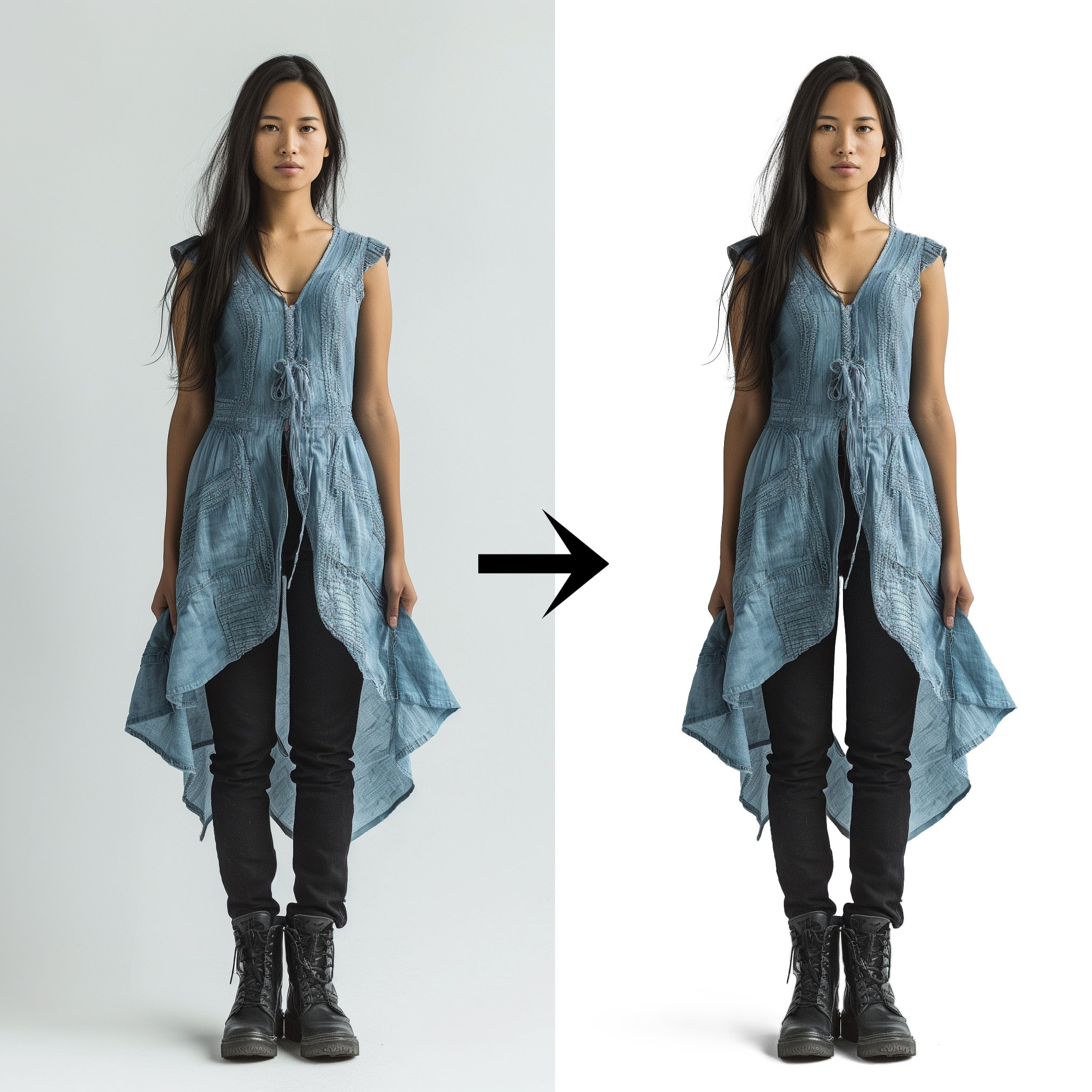 Photoshop Action-model Shadow Pro: Automated E-commerce Model Shadow ...