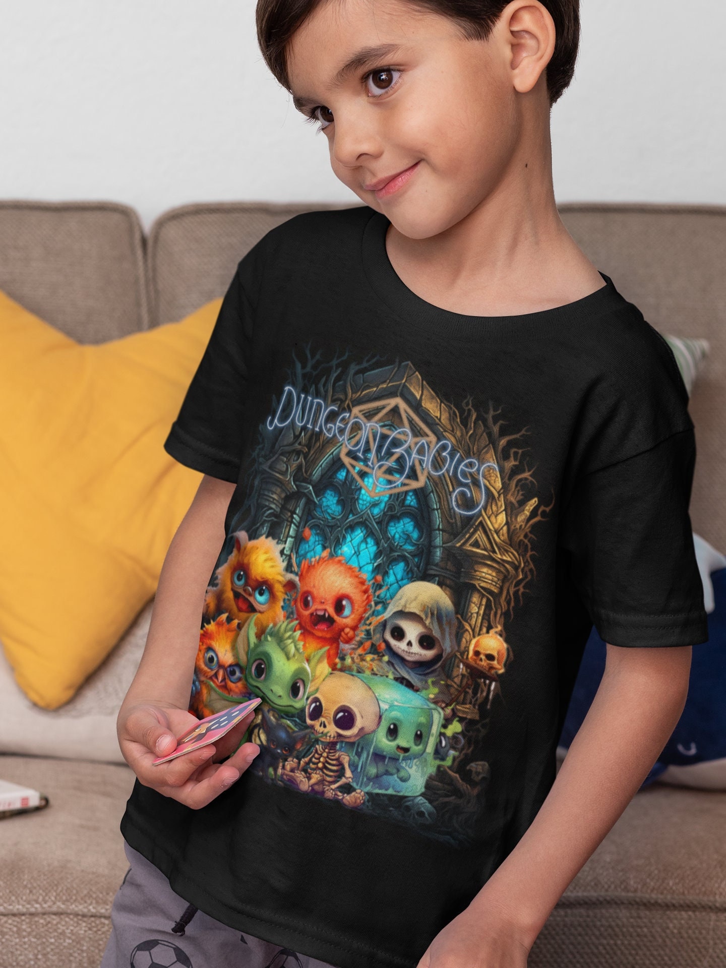 Dungeon Babies Cute D&D Baby Monsters Youth T-shirt, Dnd Kids Tee ...