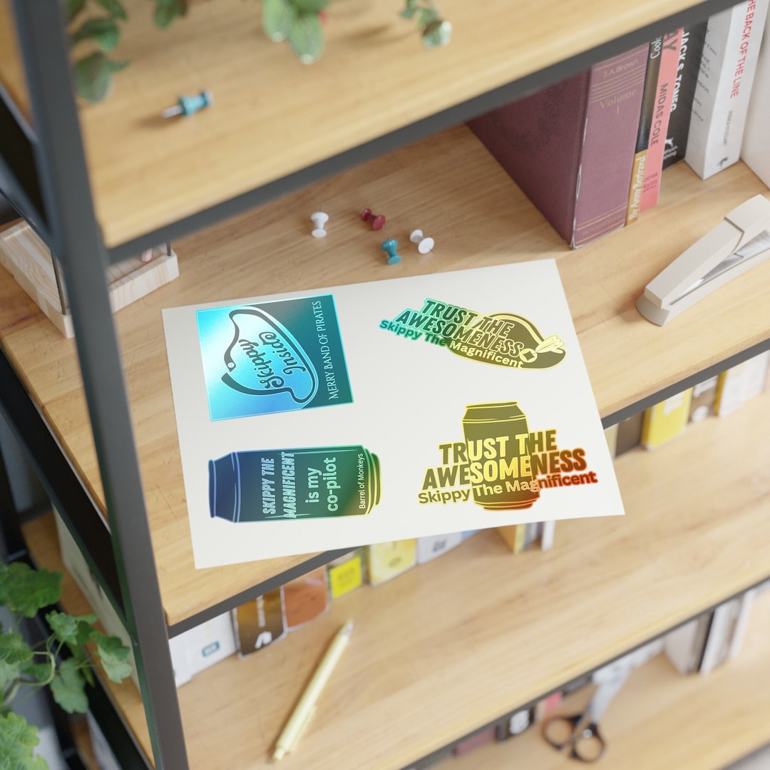 Skippy the Magnificent Sticker Sheet, Exforce Stickers, Expeditionary ...