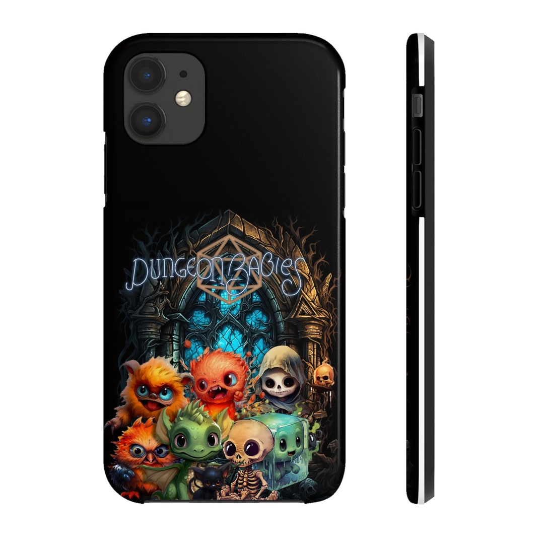 Dungeon Babies - Cute D&D Baby Monsters iPhone Case, Dnd Tee, Dungeons ...