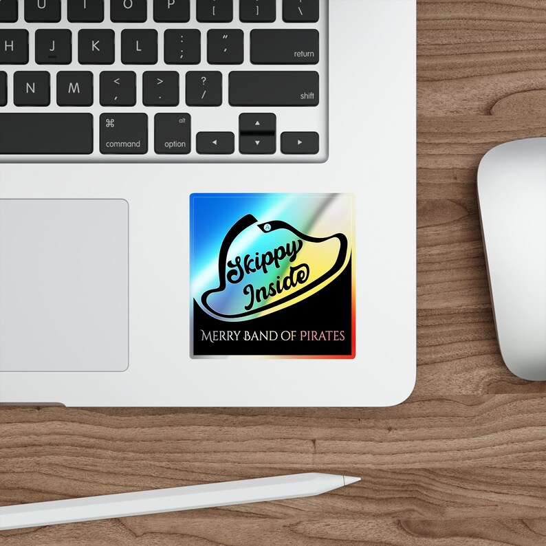 Skippy Inside Sticker - Holographic Skippy Intel Inspired, Merry Band ...