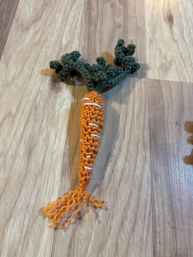 Crochet Carrot - Etsy