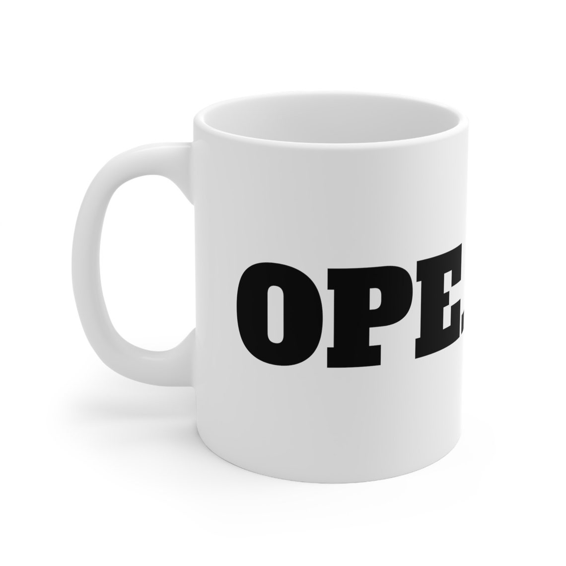 Midwest Ope Mug Funny Midwest Coffee Mug Ceramic Handle Mug White 11oz ...
