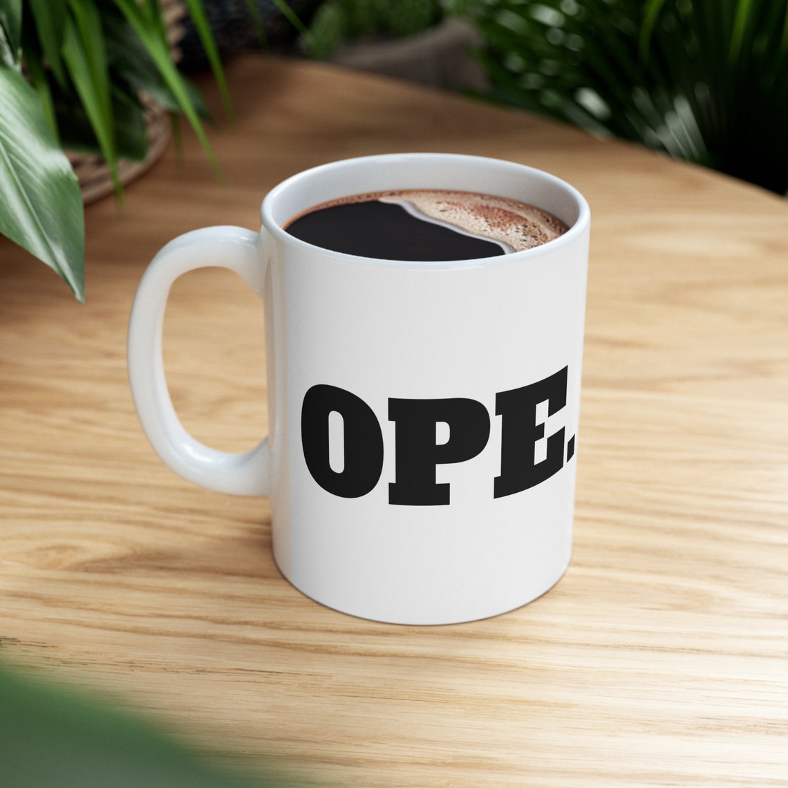 Midwest Ope Mug Funny Midwest Coffee Mug Ceramic Handle Mug White 11oz ...