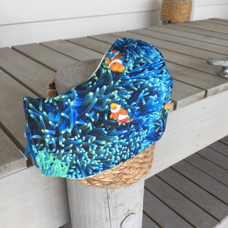 Coral Face Mask - Etsy