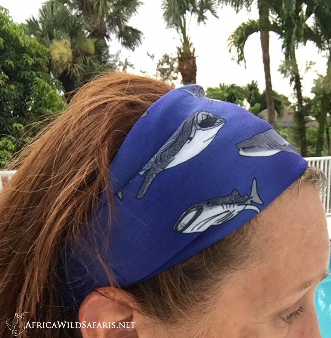 Whale Shark Scarf - SPF Sun Protection Headband, Face Mask, Buff - Etsy