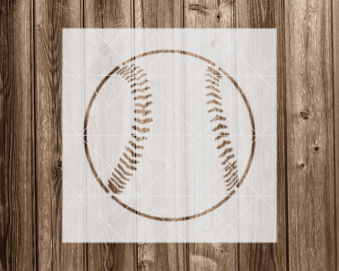 Baseball Stencil, Reusable Stencil for Painting, 2102 - Etsy