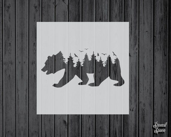 Forest Stencils For Walls – Wall Design Ideas