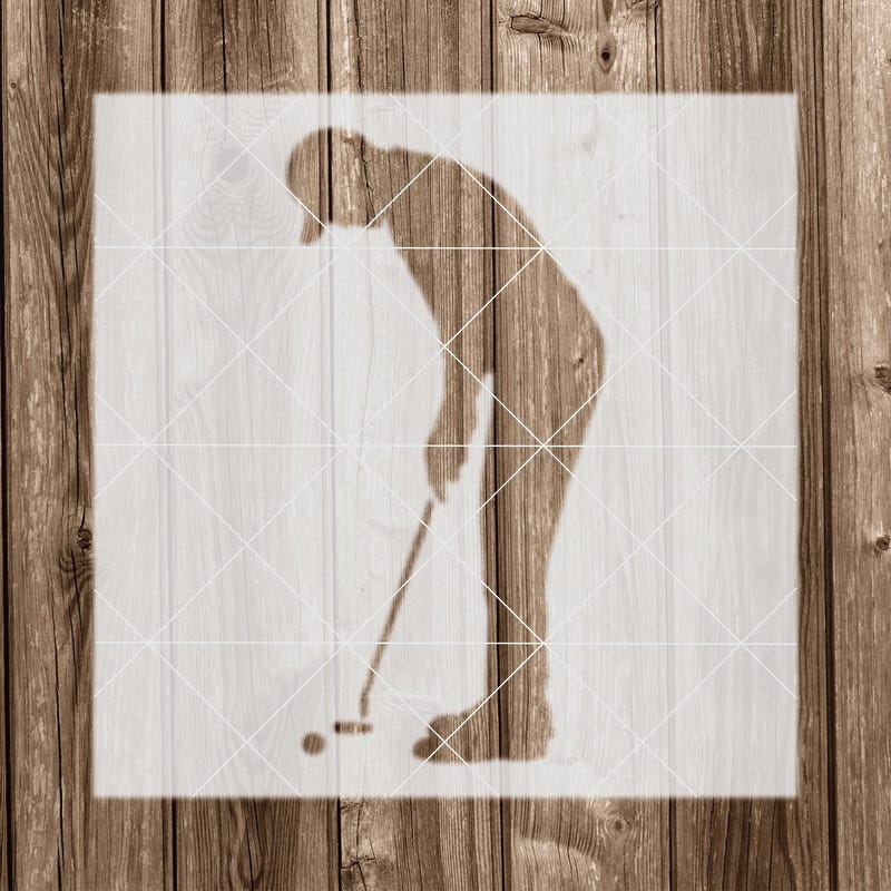 Golf Reusable Stencils - Etsy
