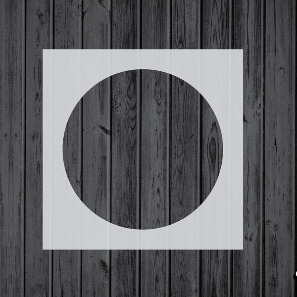 Circle Stencil - Etsy