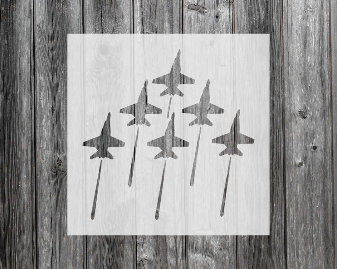 Jet Stencil, Reusable Stencil for Painting, 889 - Etsy