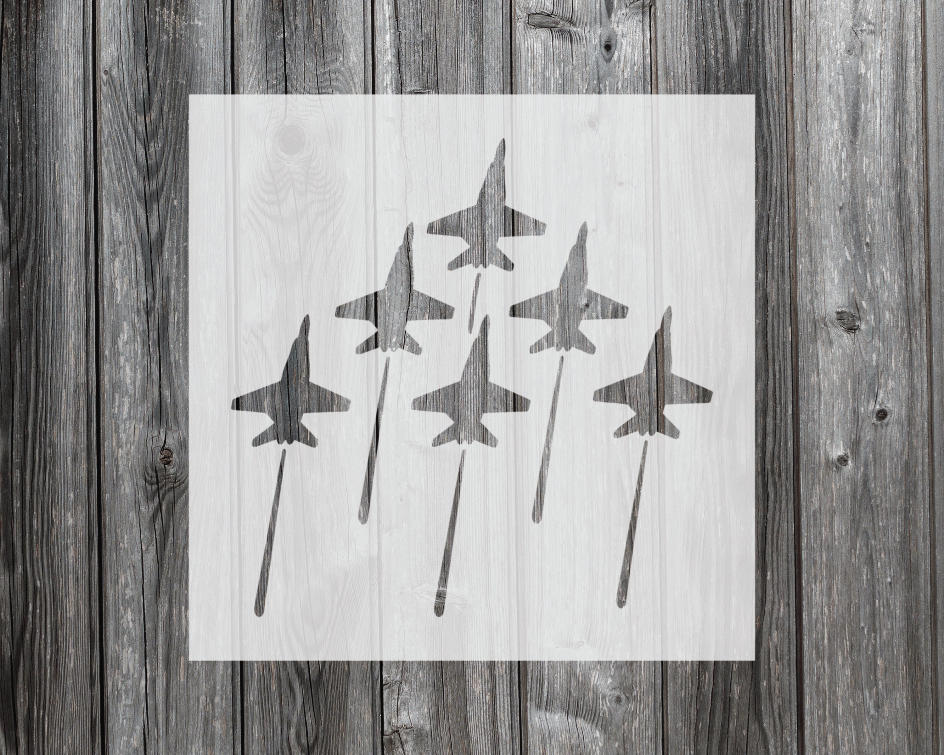 Jets Stencil, Reusable Stencil for Painting, 889 - Etsy