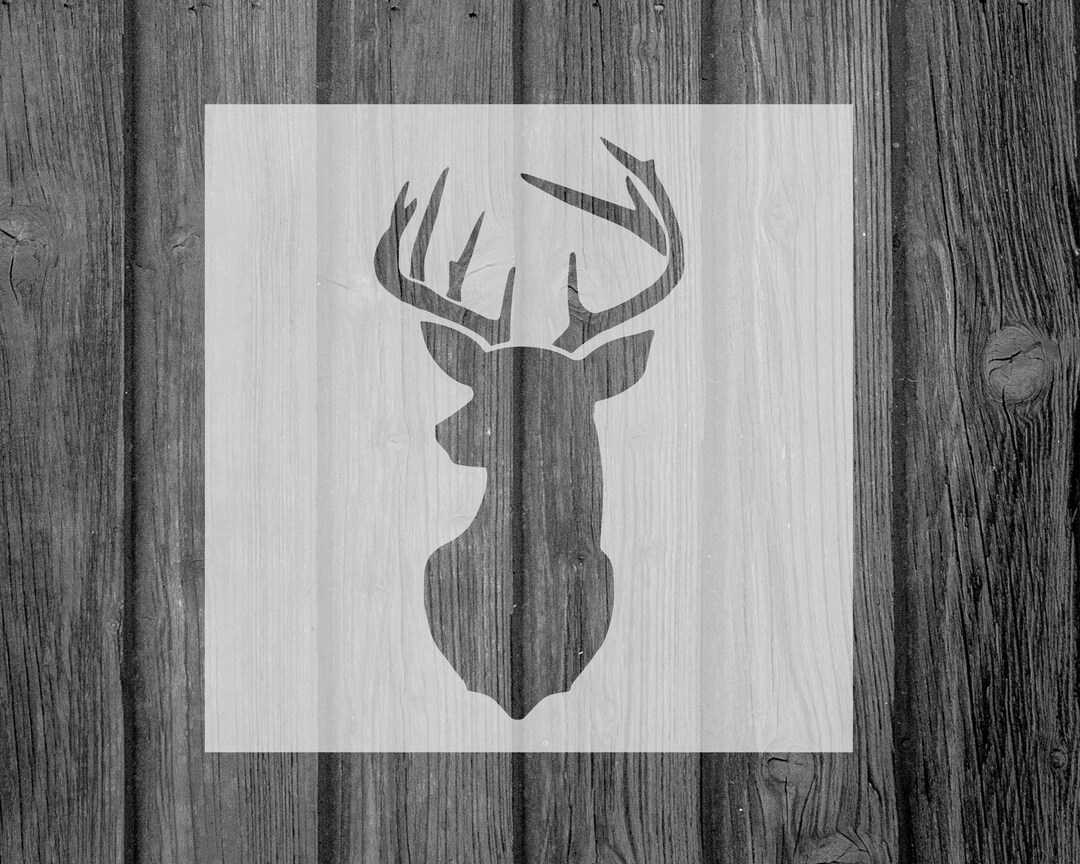 Deer Stencil, Reusable Mylar Craft Stencil for Painting, 328 - Etsy