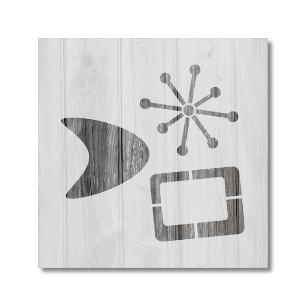 Reusable Recycle Symbol Mylar Stencil Plastic Art Template - Etsy