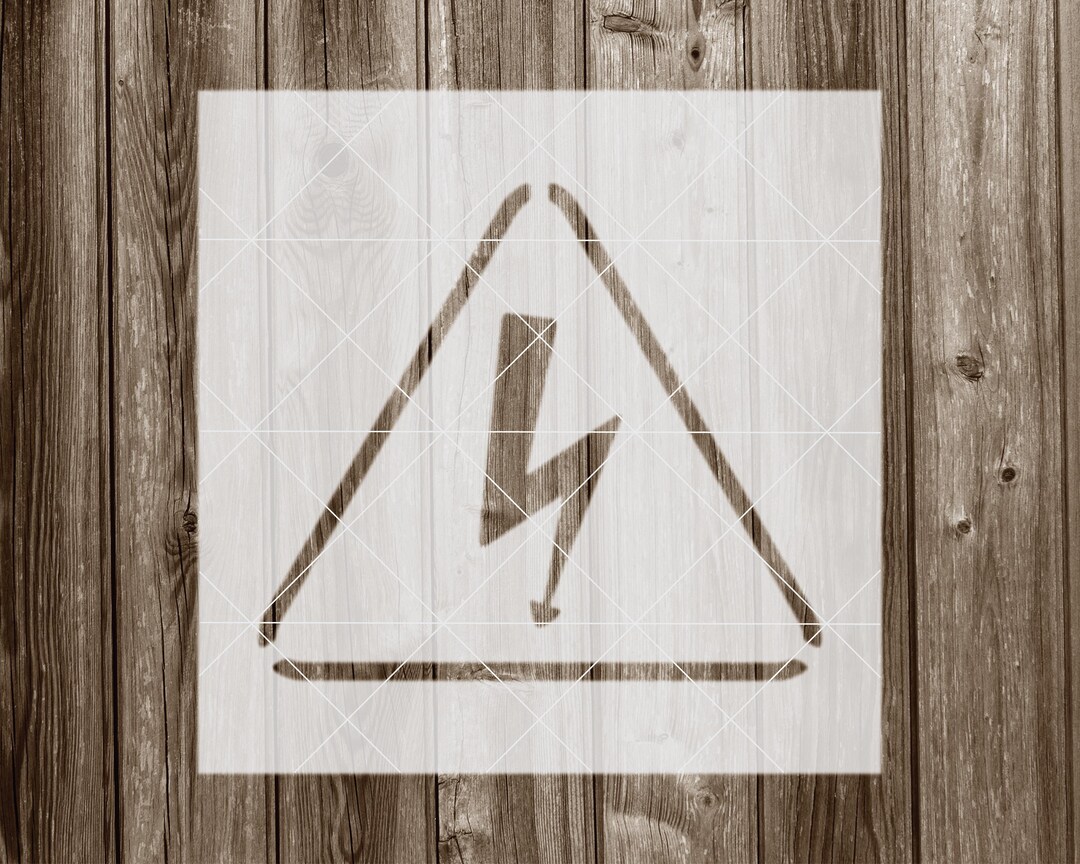 Electrical Stencil, Reusable Stencil for Painting, 2036 - Etsy