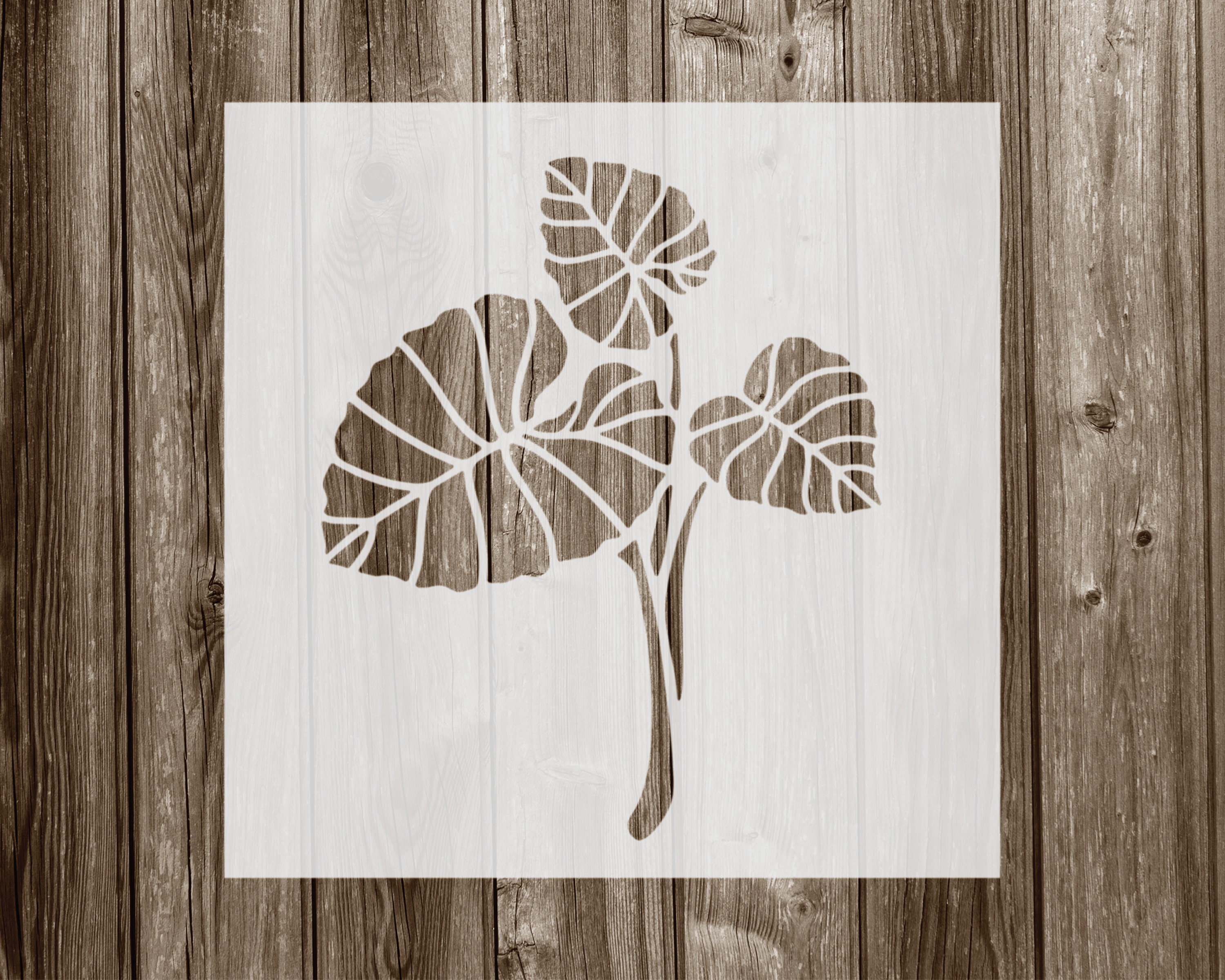Leaves Stencil, Reusable Stencil for Painting, 1039 - Etsy
