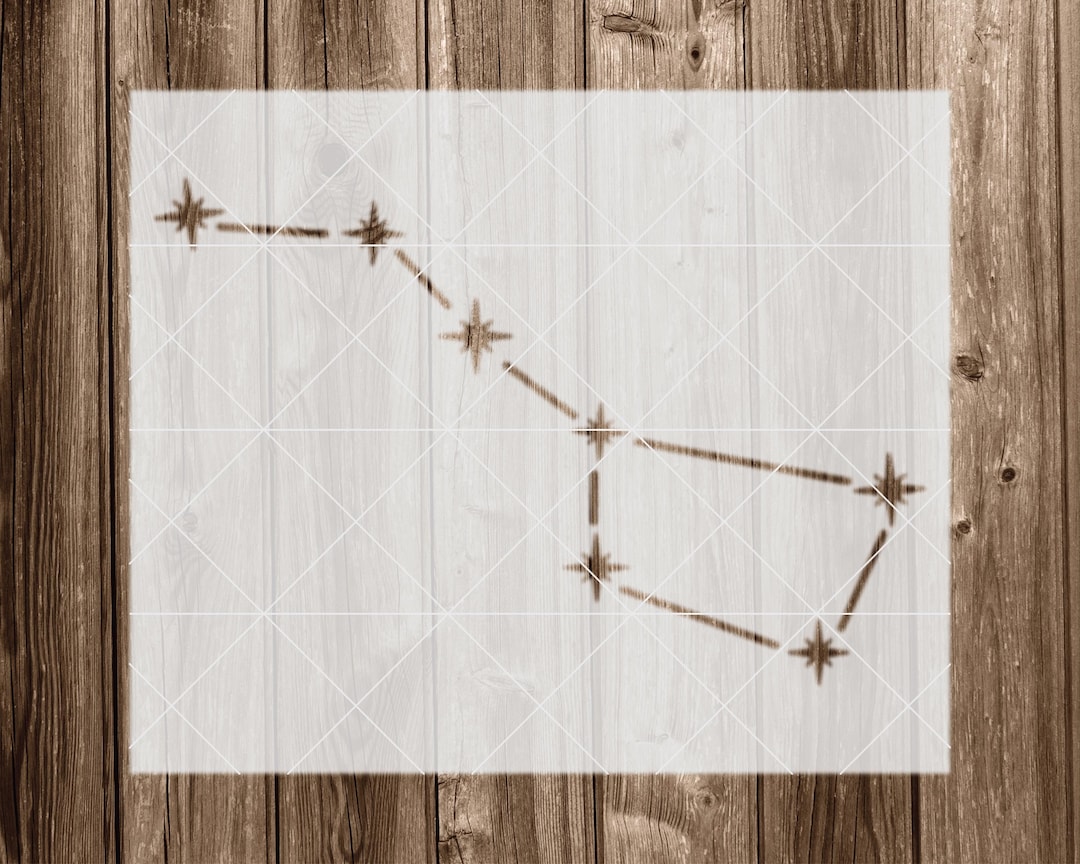 Big Dipper Stencil, Reusable Stencil for Painting, 2142 - Etsy