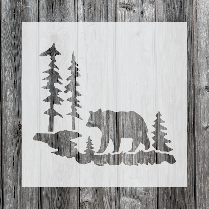 Wood Burning Stencil - Etsy