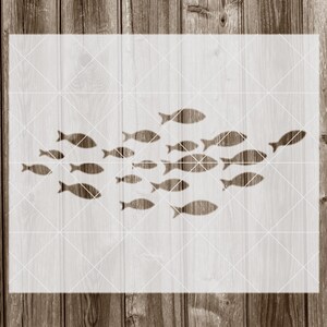 Fish Stencil, Reusable Stencil for Painting, 1069 - Etsy