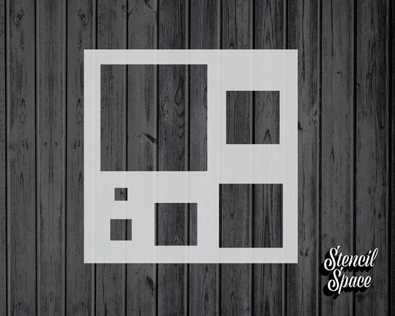 Square Stencils Template