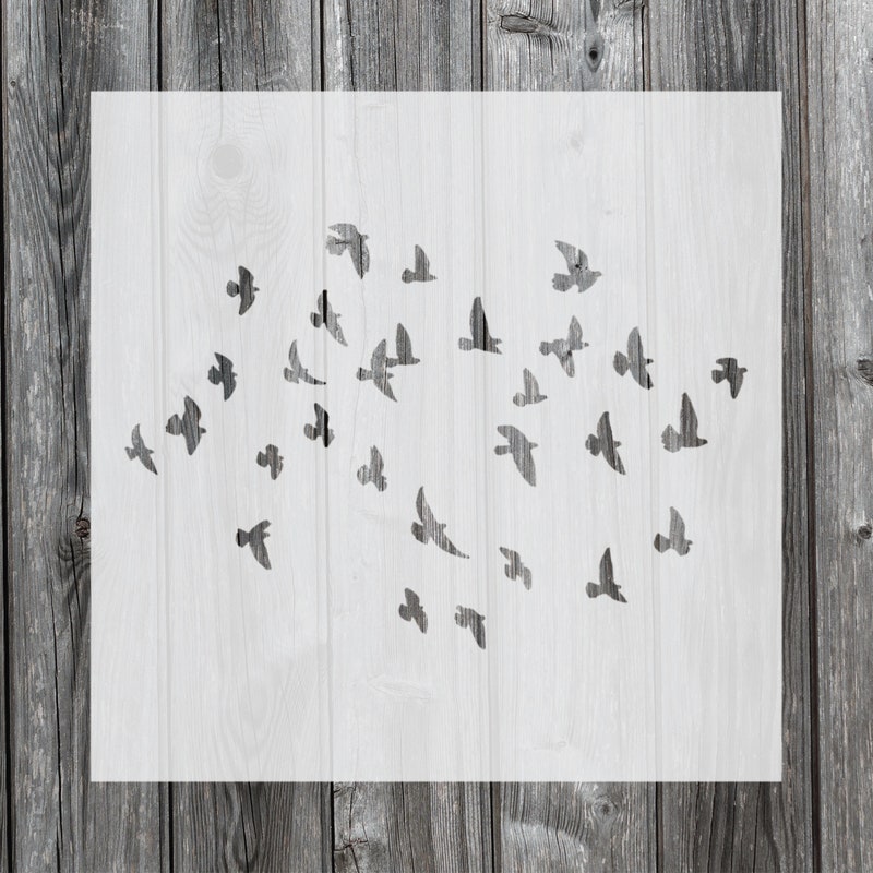 Bird Stencil - Etsy