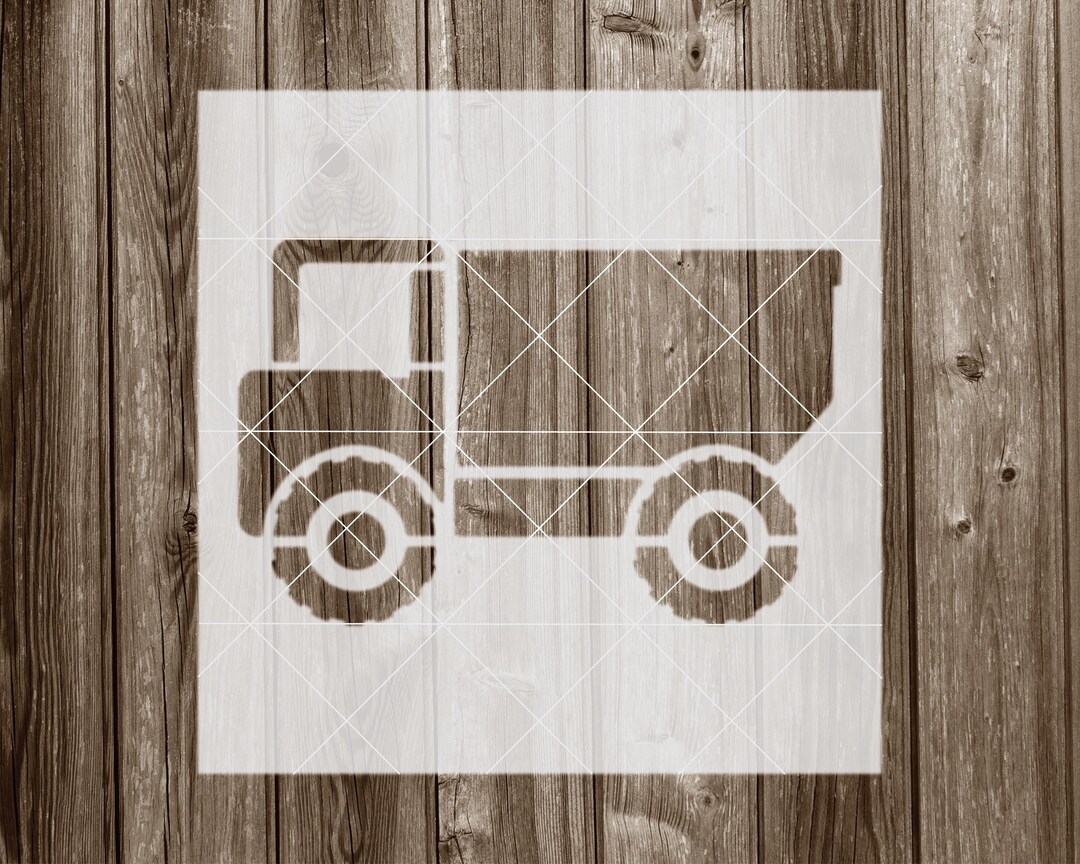 Construction Stencil, Reusable Stencil for Painting, 2010 - Etsy