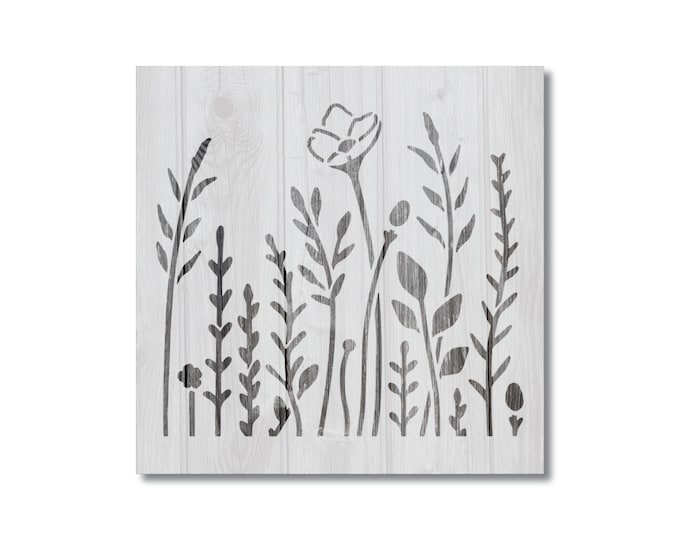 Birds on Branch Stencil A4 A3 Size 190 Micron Mylar Reusable Flexible ...