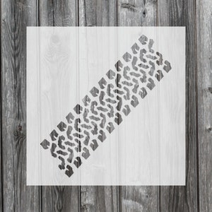 Tire Tracks Stencil, Reusable Stencil for Painting, 877 - Etsy