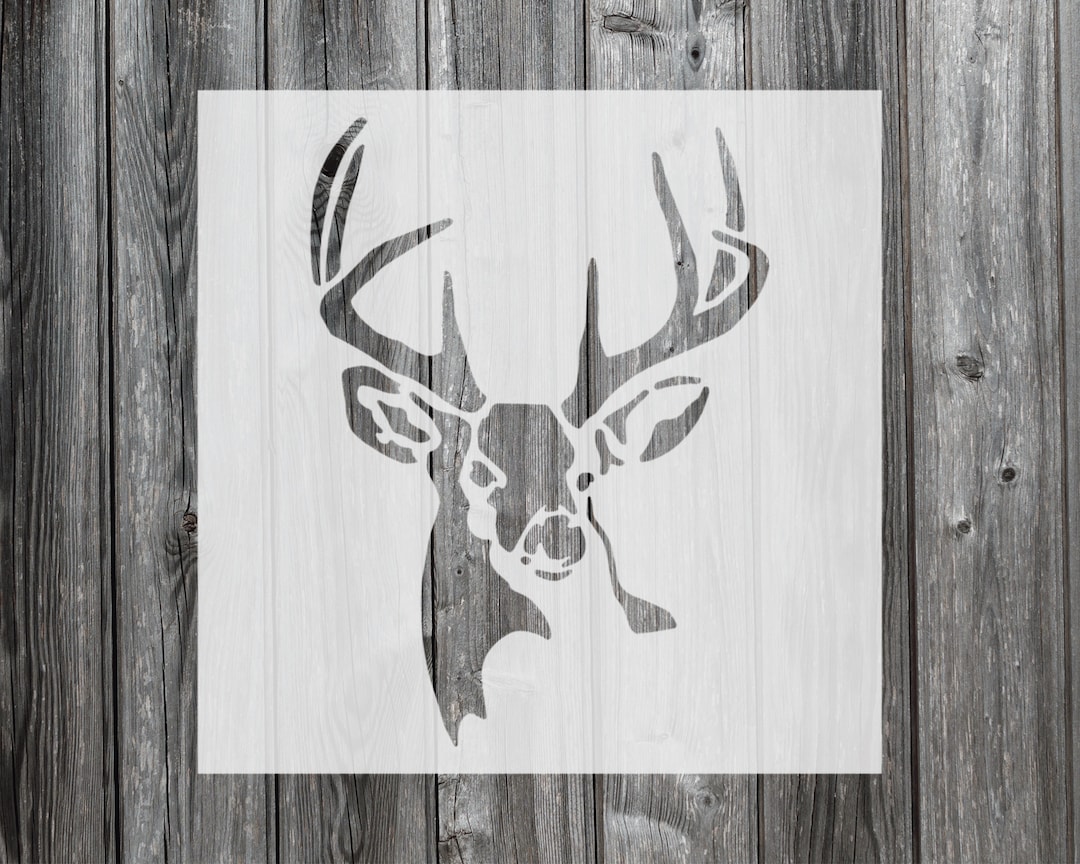 Deer Stencil, Reusable Stencil for Painting, 524 - Etsy