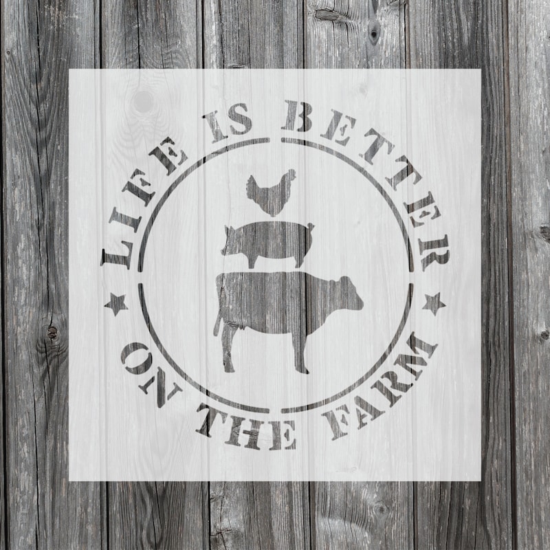 Farm Stencils - Etsy