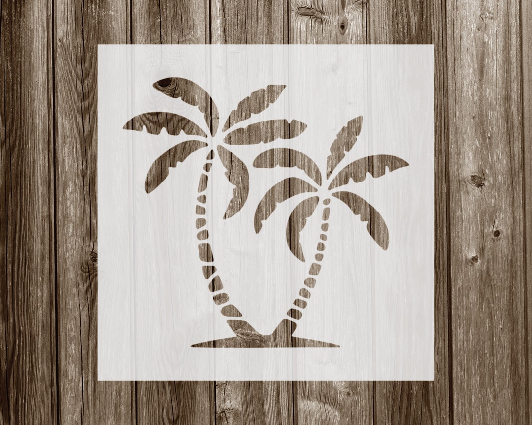 Palm Trees Stencil, Reusable Stencil for Painting, 271 - Etsy