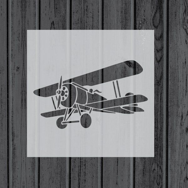 Airplane Stencil - Etsy
