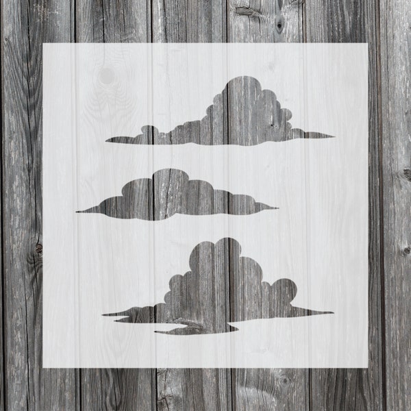 Cloud Wall Stencil - Etsy