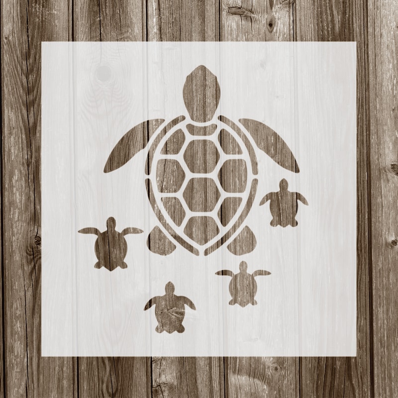 Turtle Stencils - Etsy
