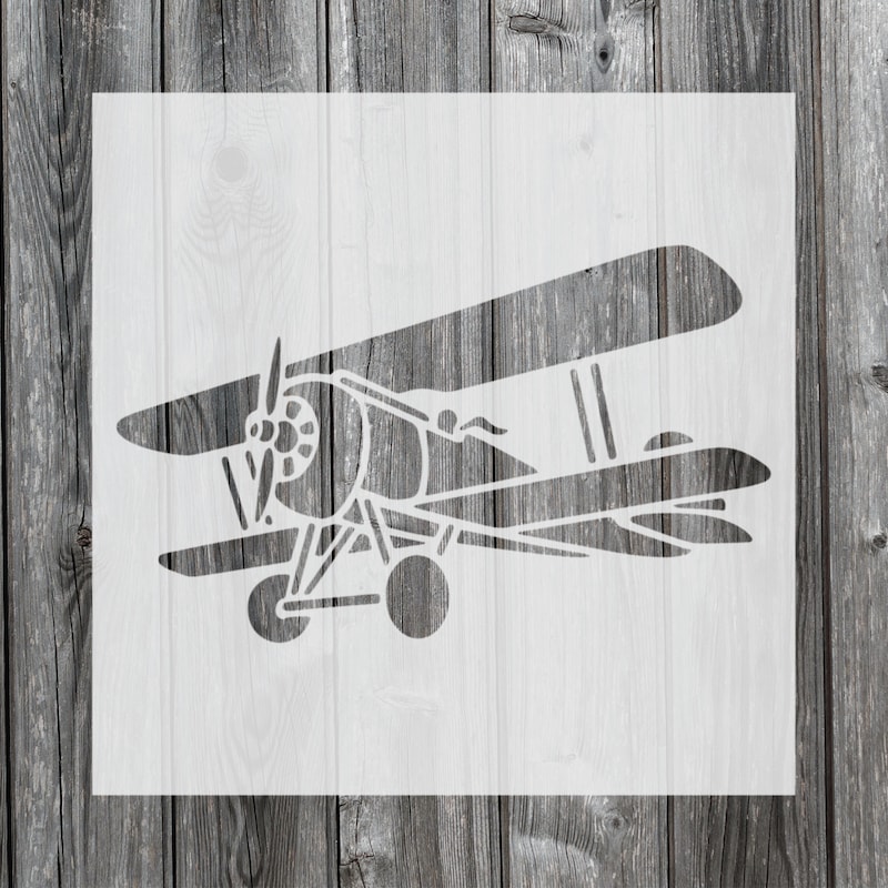 Airplane Stencil - Etsy