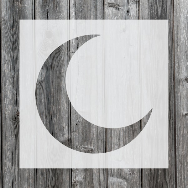 Moon Stencil - Etsy