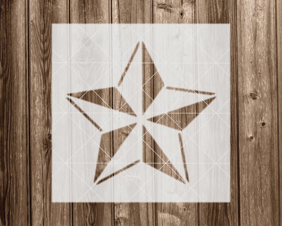 Nautical Star Stencil, Reusable Stencil for Painting, 2111 - Etsy