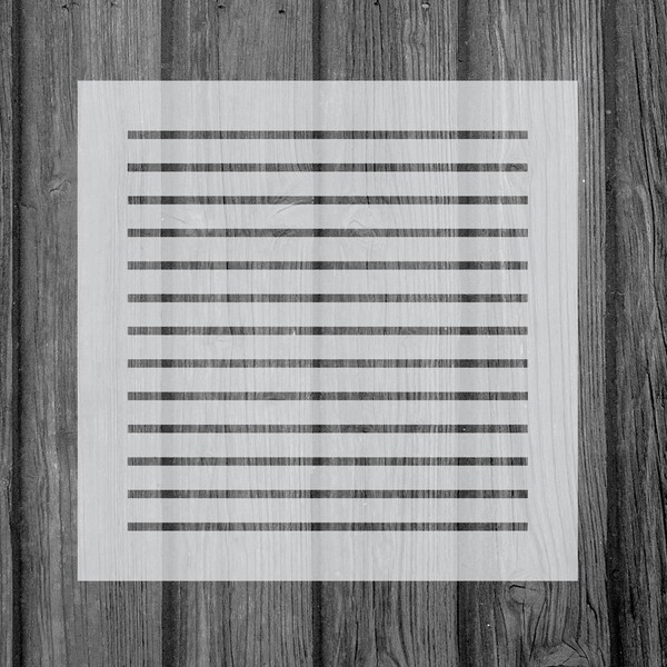 Lines Stencil - Etsy