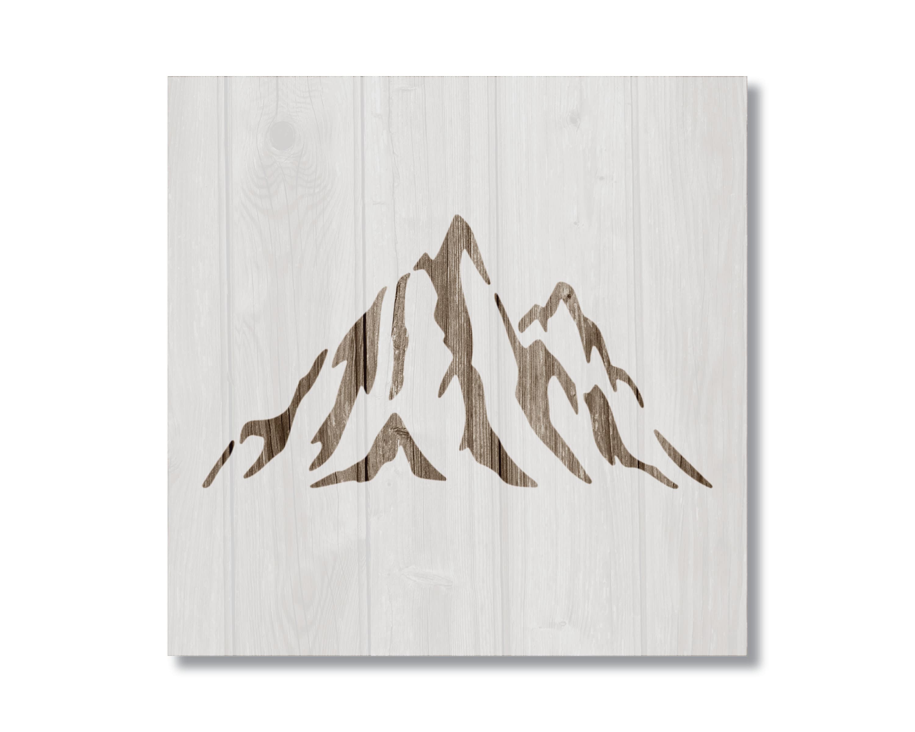 Mountains Stencil, Reusable Stencil for Painting, 202 - Etsy