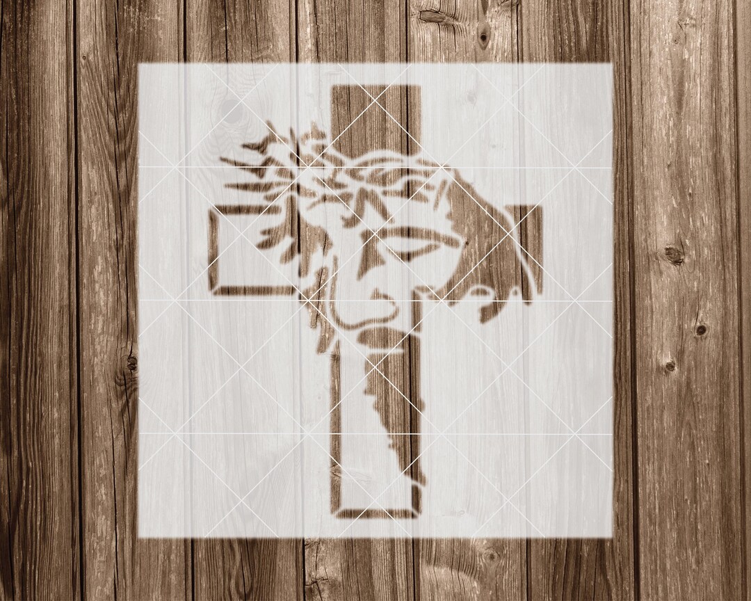 Jesus Stencil, Reusable Stencil for Painting, 2268 - Etsy