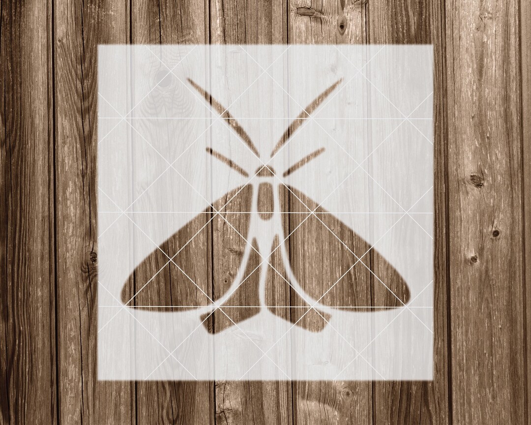Moth Stencil, Reusable Stencil for Painting, 2325 - Etsy